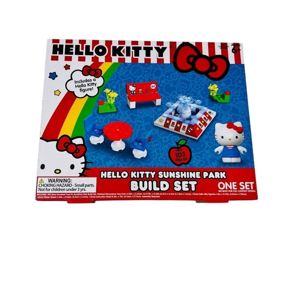 Hello Kitty | Toys | Hello Kitty Sanrio Sunshine Park Build Set | Poshmark
